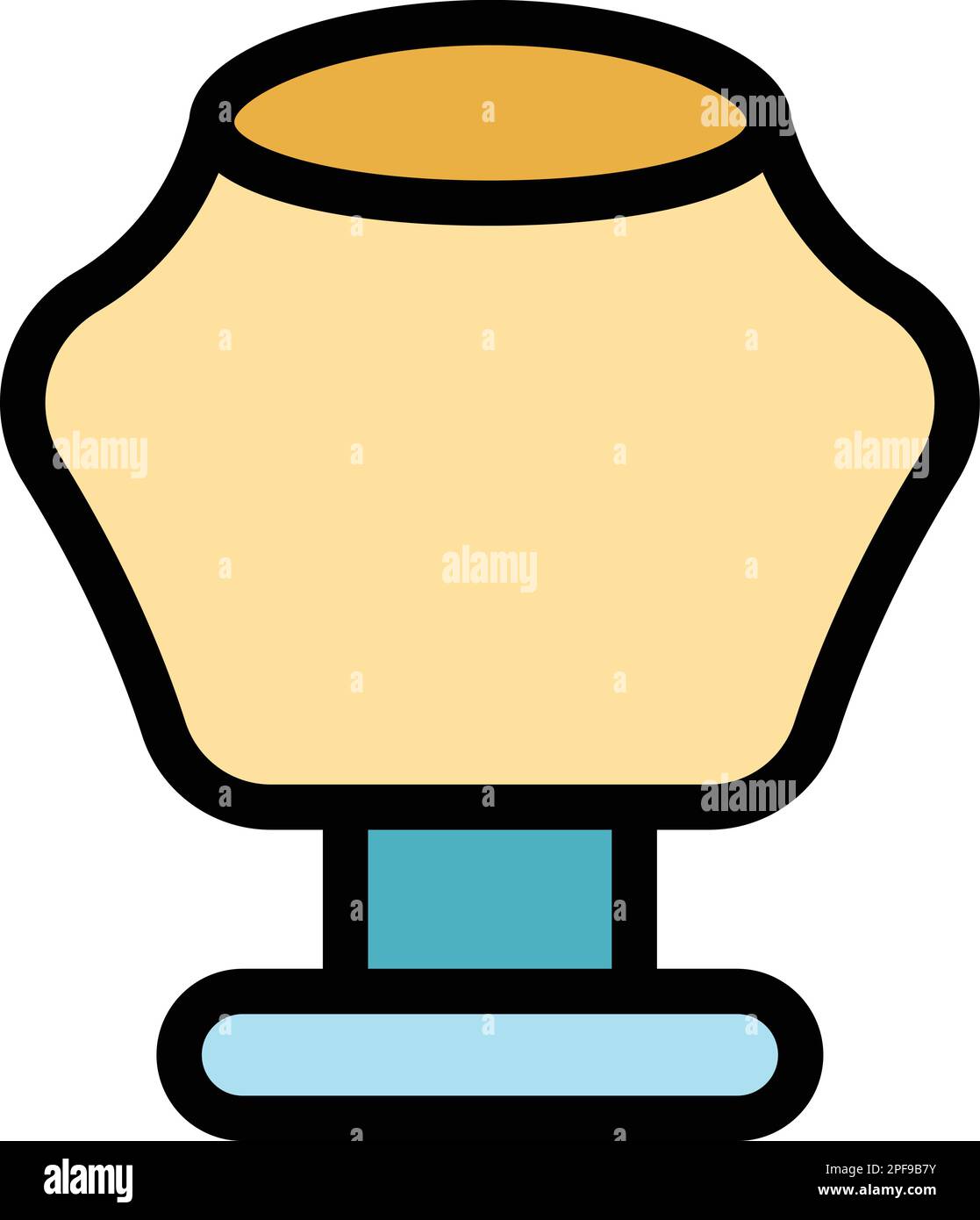 Jewelry dummy bijouterie icon. Outline Jewelry dummy bijouterie vector icon for web design ...