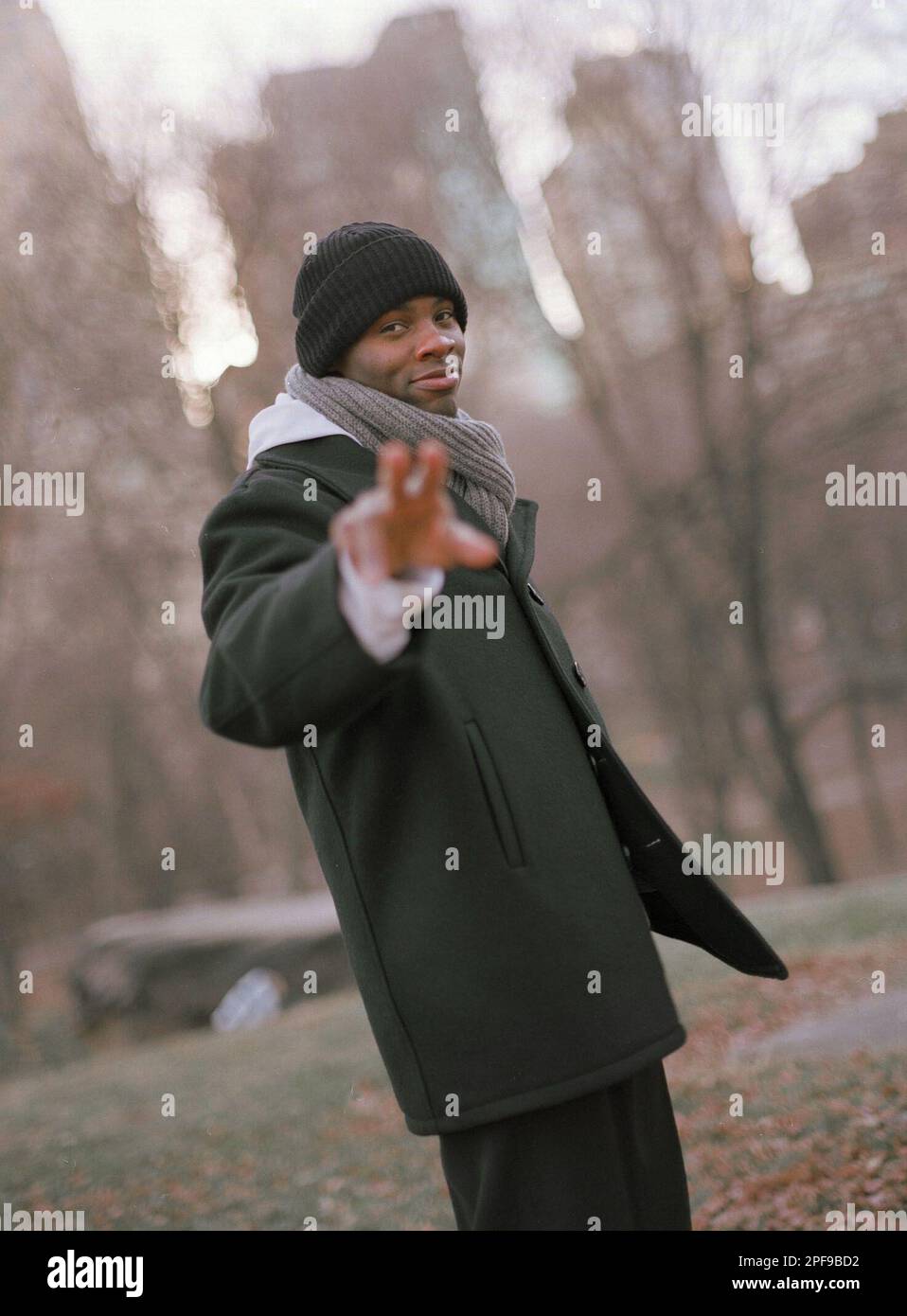 ** ADVANCE FOR WEEKEND EDITIONS, JAN. 23-26 **Actor Derek Luke gestures ...