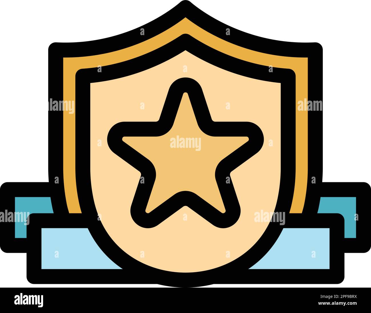 Ranking start shield icon. Outline Ranking start shield vector icon for ... Ranking start shield icon. Outline Ranking start shield vector icon for ...