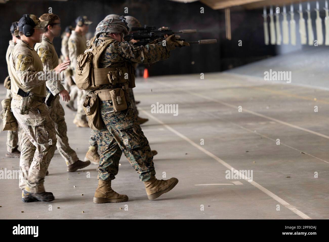 Marine Raiders with 3rd Marine Raider Battalion and Marines with 1st ...