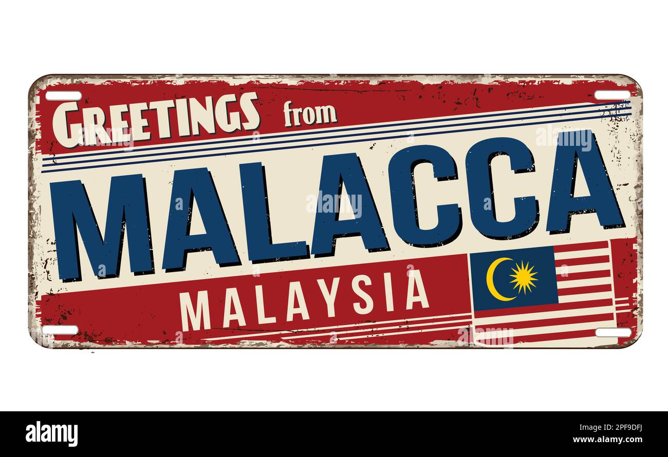 Malacca flag Stock Vector Images - Alamy