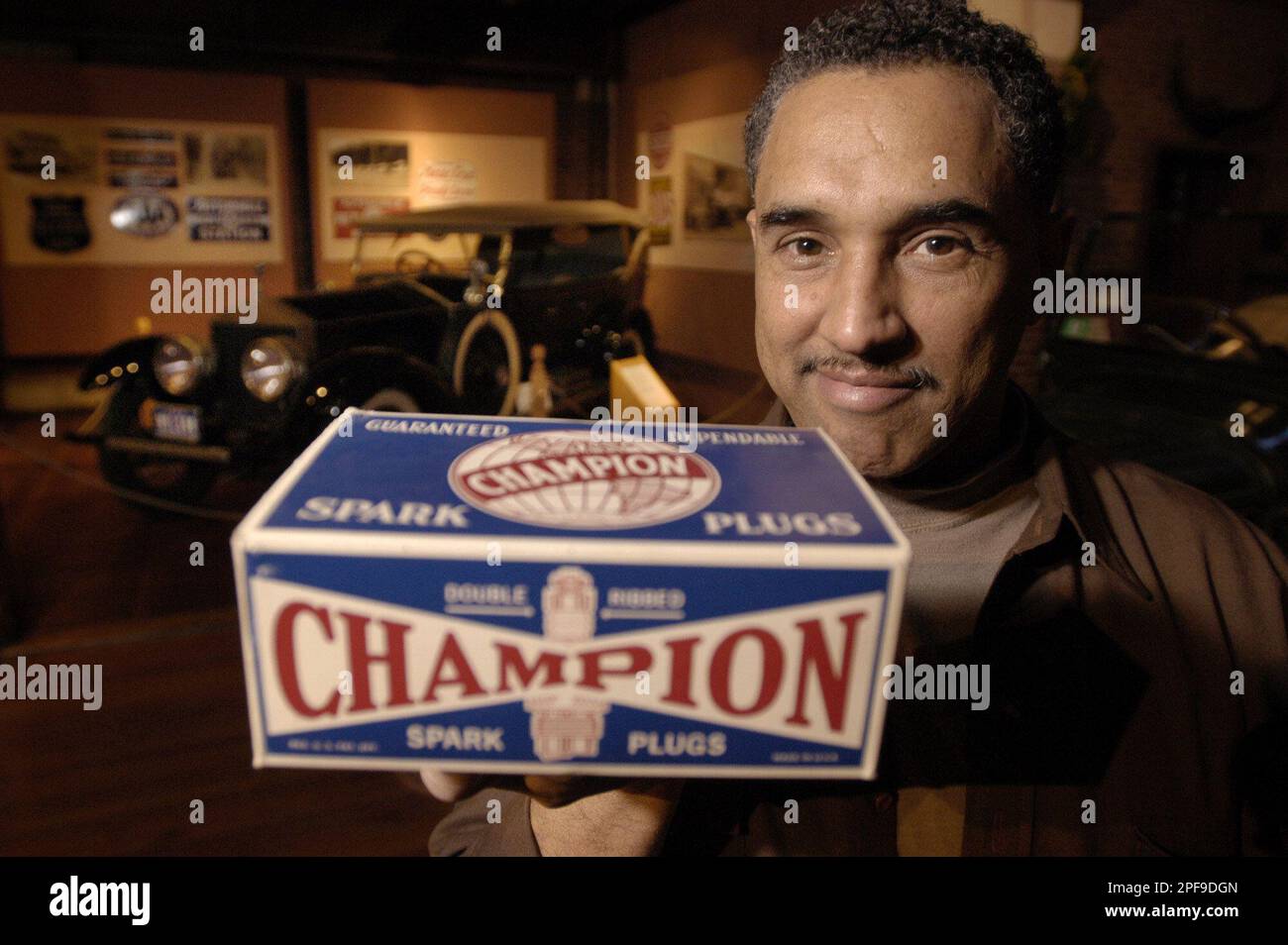 Sheldon Steele, education manager at the Larz Anderson Auto Museum, in ...