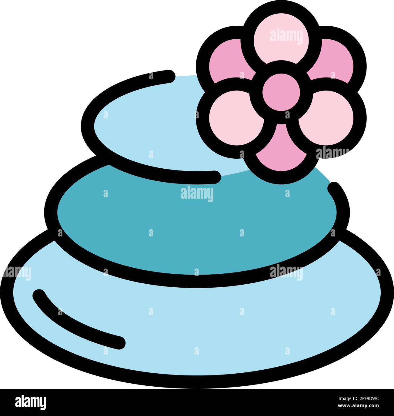 Spiritual stones icon. Outline Spiritual stones vector icon for web ...