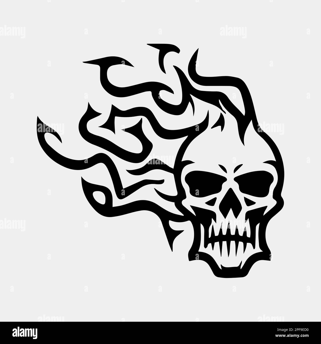 Tribal Skulls Designs