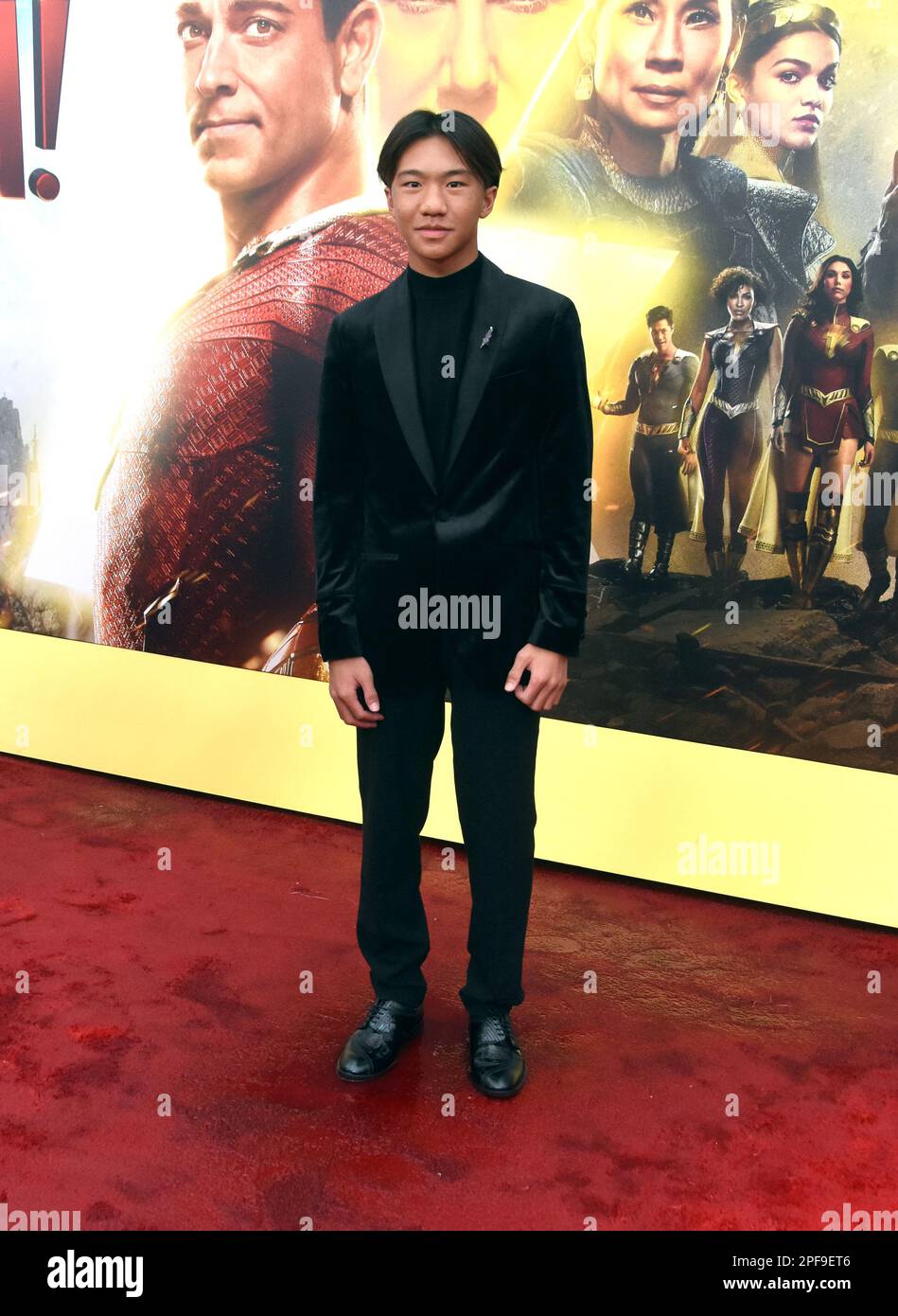 Los Angeles, California, USA 14th March 2023 Actor Ian Chen attends the Premiere of Warner Bros ...