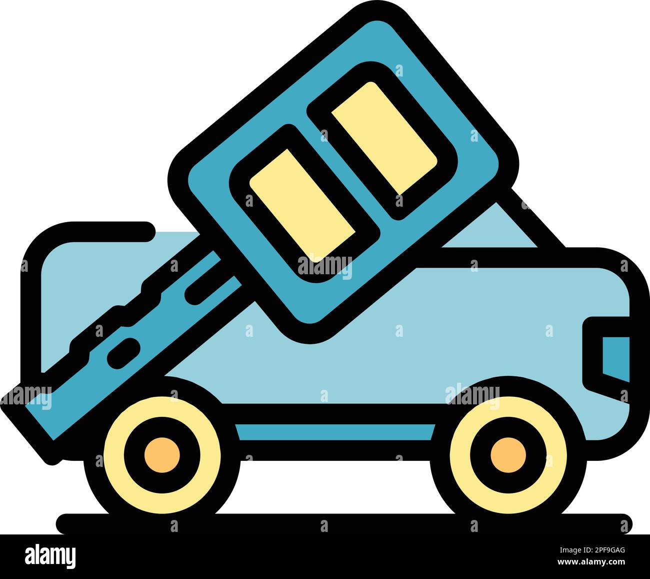 Car purchase icon. Outline Car purchase vector icon for web design ...