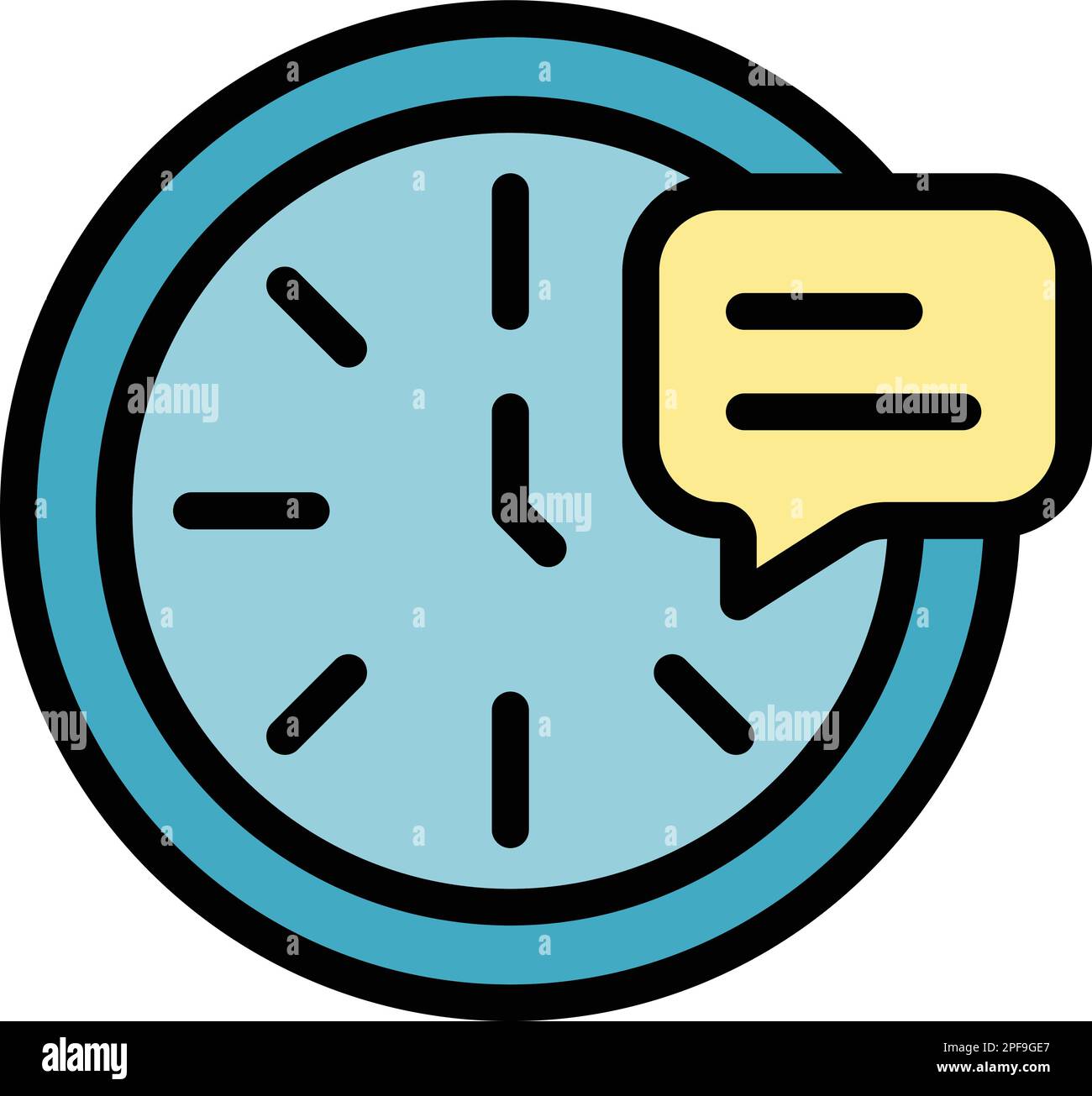 Online work time icon. Outline Online work time vector icon for web design isolated on white ...