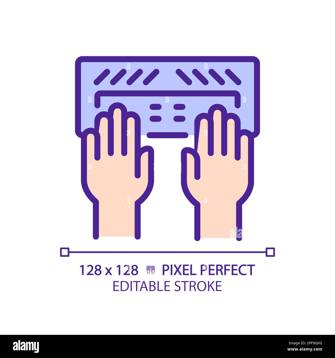 Braille keyboard Stock Vector Images - Alamy