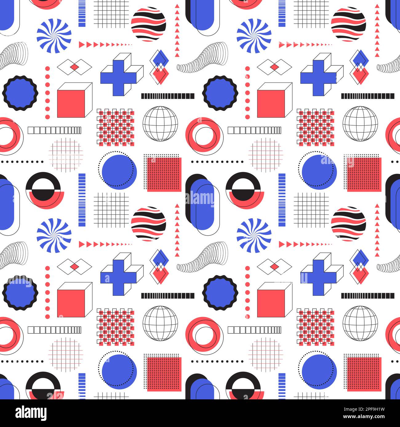 Bauhaus pattern shapes hi-res stock photography and images - Alamy