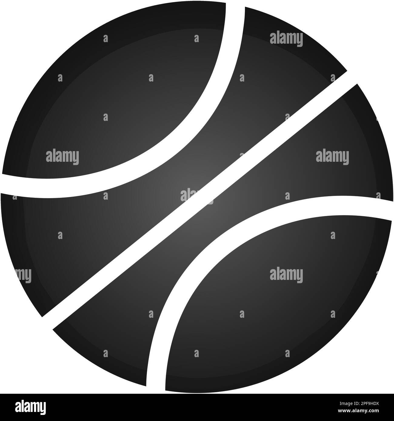 Basketball ball icon over white background vector illustration ...