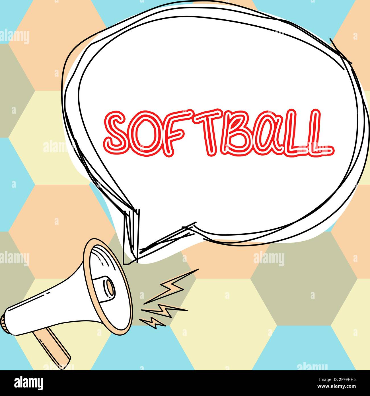 Hand writing sign Softball. Business showcase a sport similar to ...