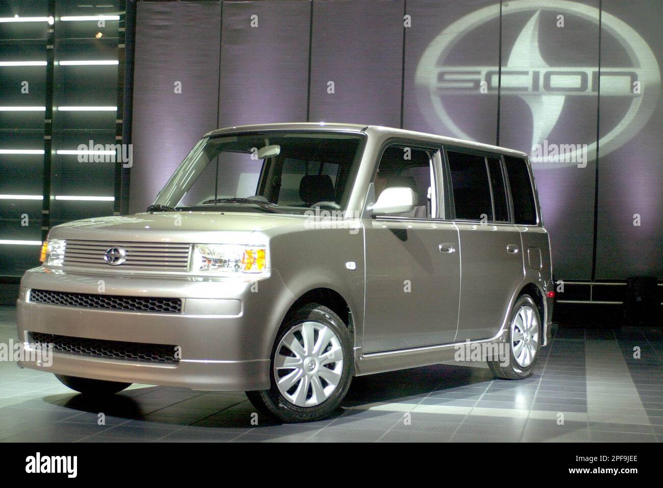 The new Toyota Scion-xB is shown after its unveiling, Thursday, Jan 2 ...