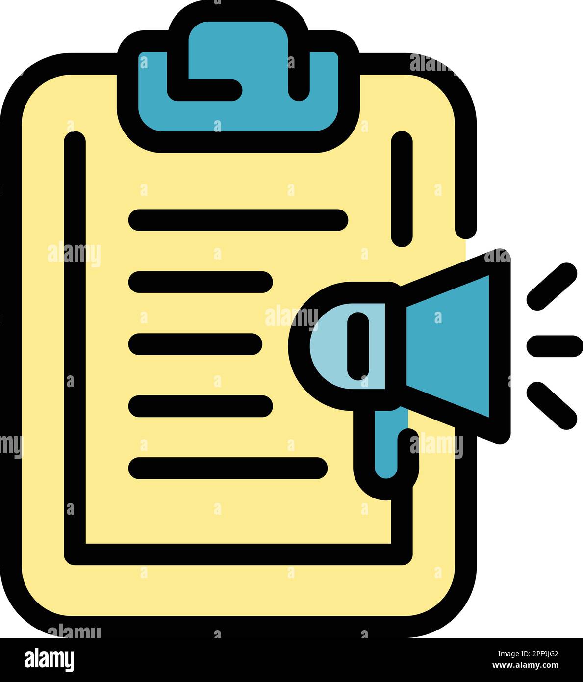 Brand ambassador clipboard icon. Outline Brand ambassador clipboard ...