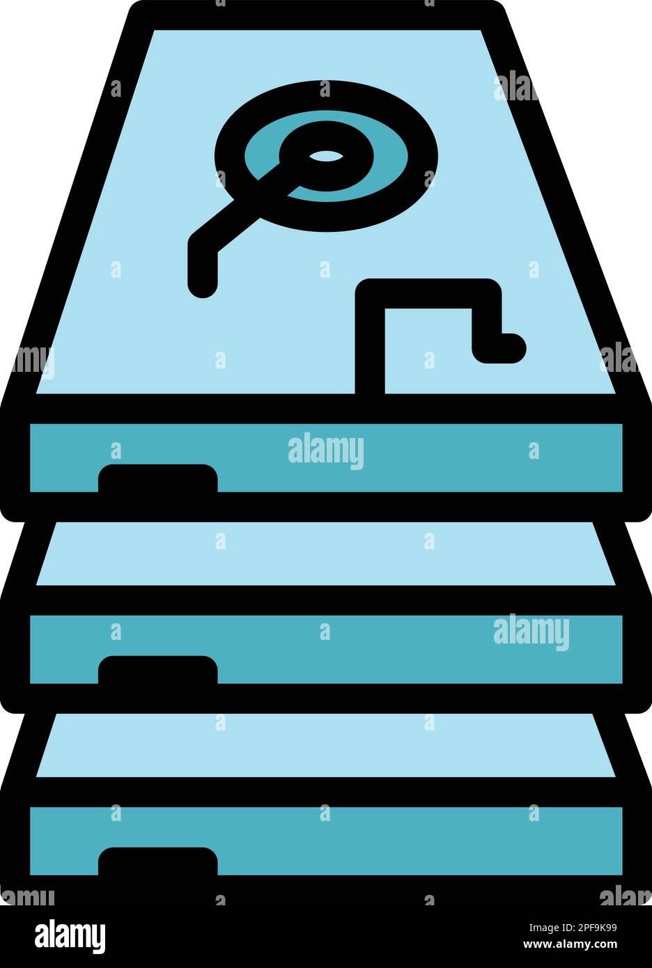 Storage backup icon. Outline Storage backup vector icon for web design isolated on white ...