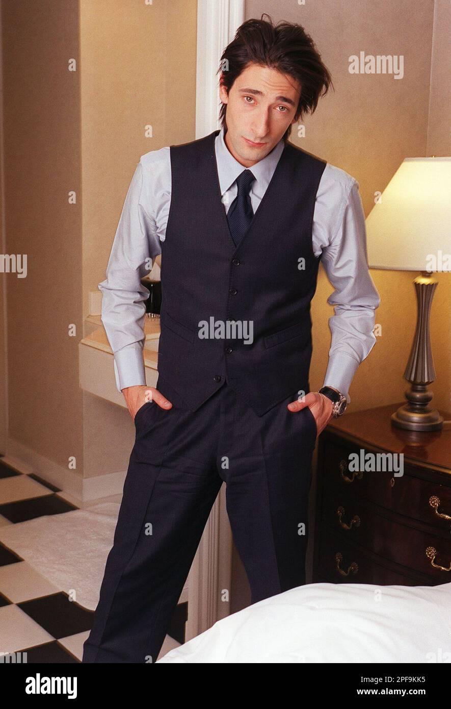 **TO GO WITH STORY TITLED ADRIEN BRODY**Actor Adrien Brody poses at the ...
