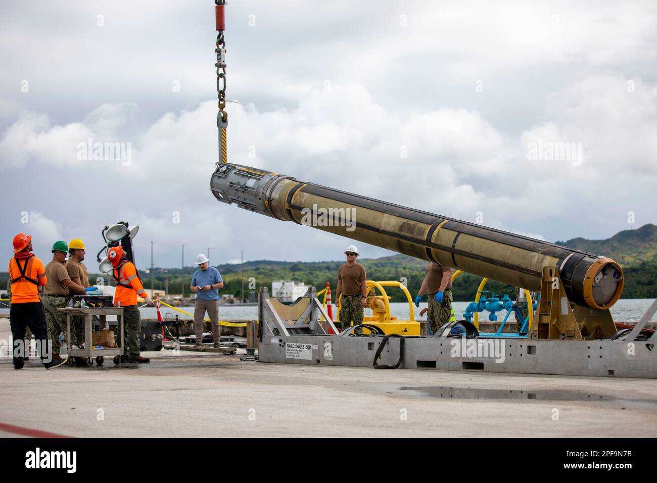NAVAL BASE GUAM, Guam (Jan. 10, 2023)-- Sailors assigned to the ...