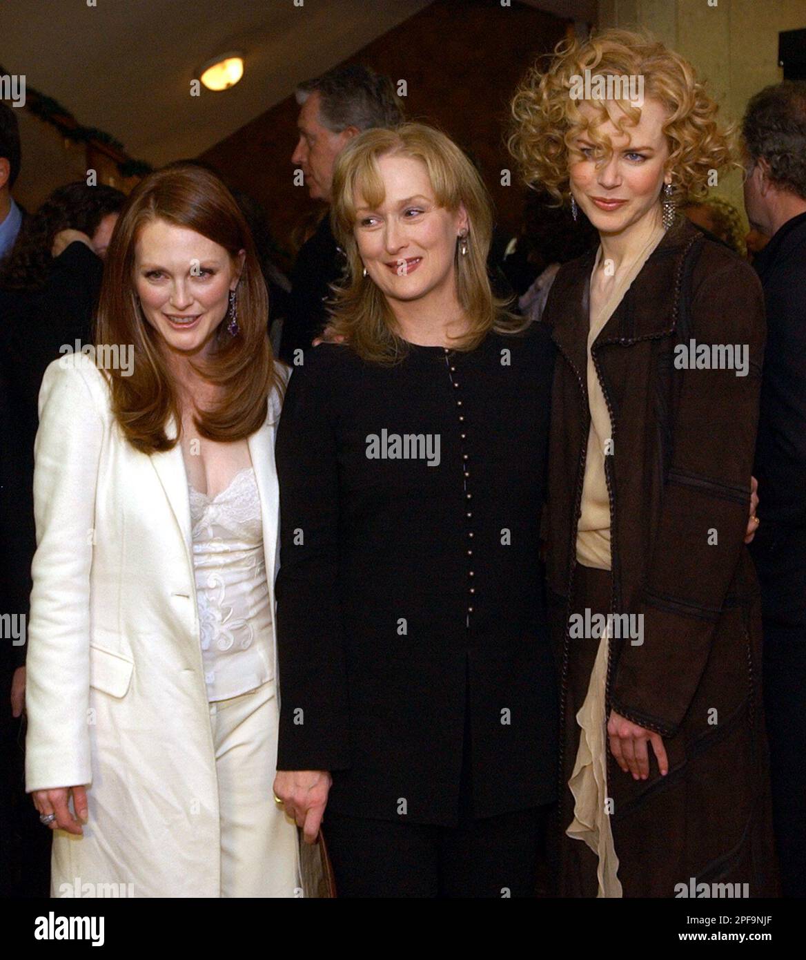 "The Hours" stars, from left, Julianne Moore, Meryl Streep and Nicole ...