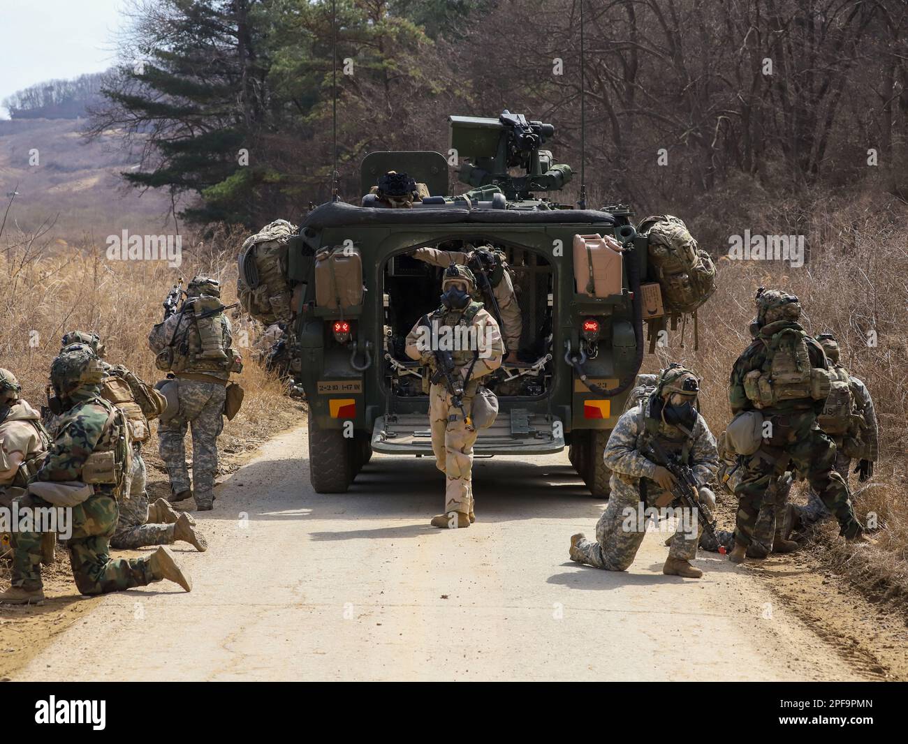Military south korea army training hi-res stock photography and images ...