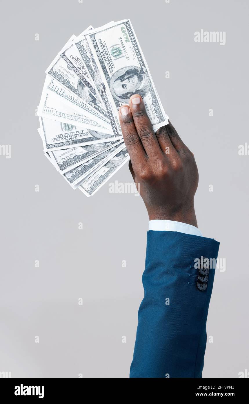 Man showing off money hi-res stock photography and images - Alamy