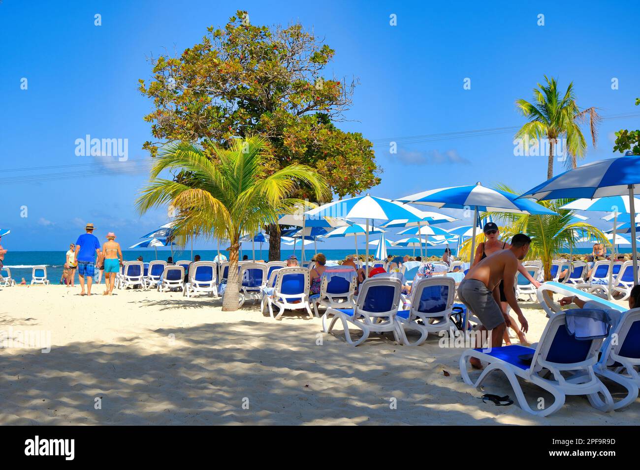 LABADEE, HAITI -January 31, 2023: Labadee is a port located on the ...