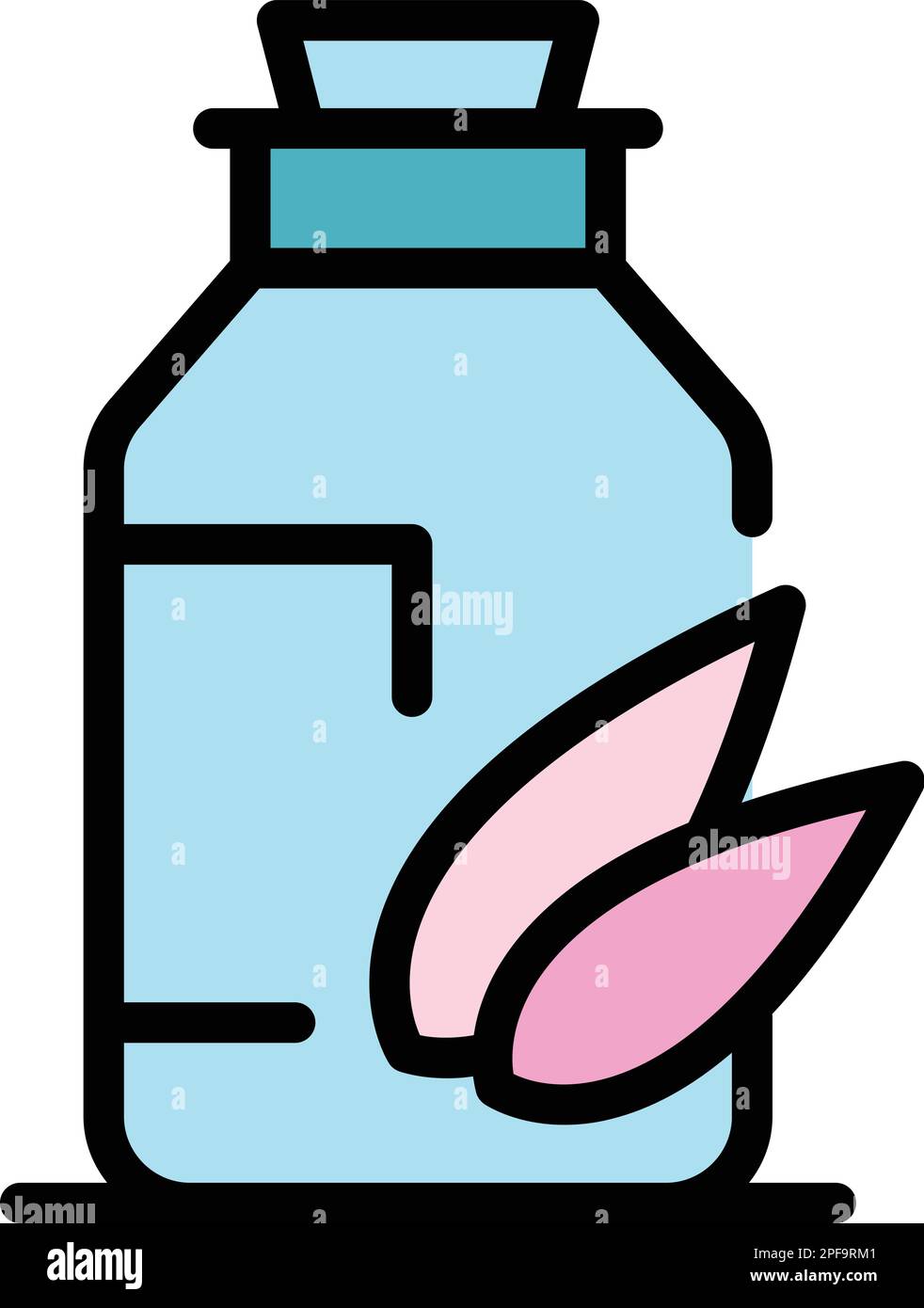 Herbal syrup icon. Outline herbal syrup vector icon for web design ...