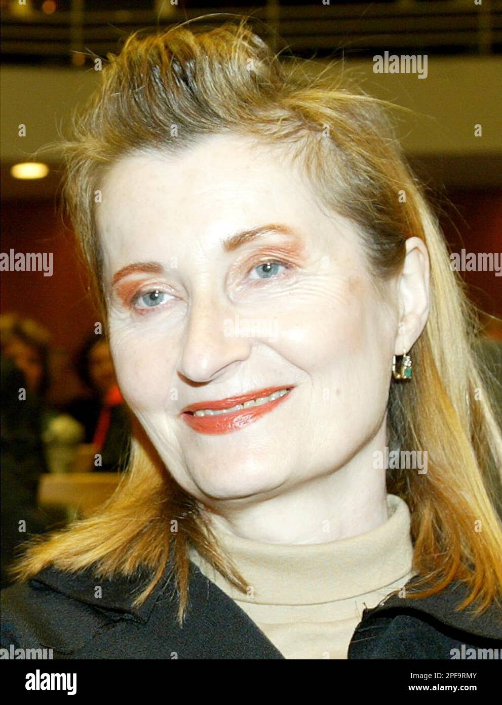 Die oesterreichischen Schriftstellerin und Dramatikerin Elfriede ...