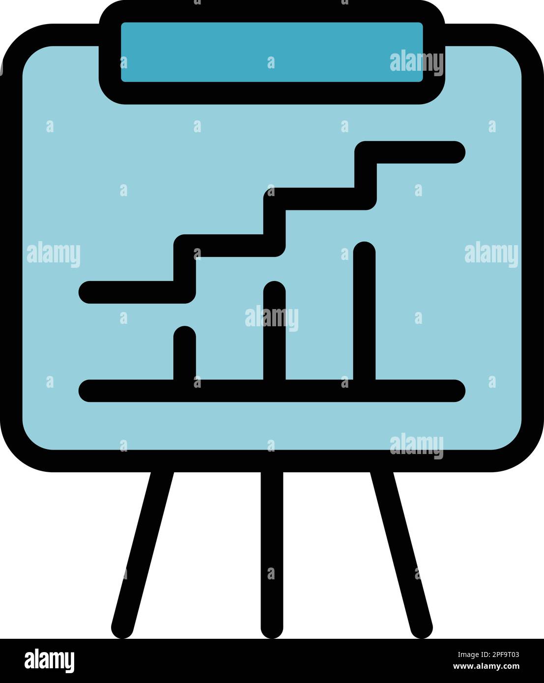 Analytical report icon. Outline analytical report vector icon for web ...