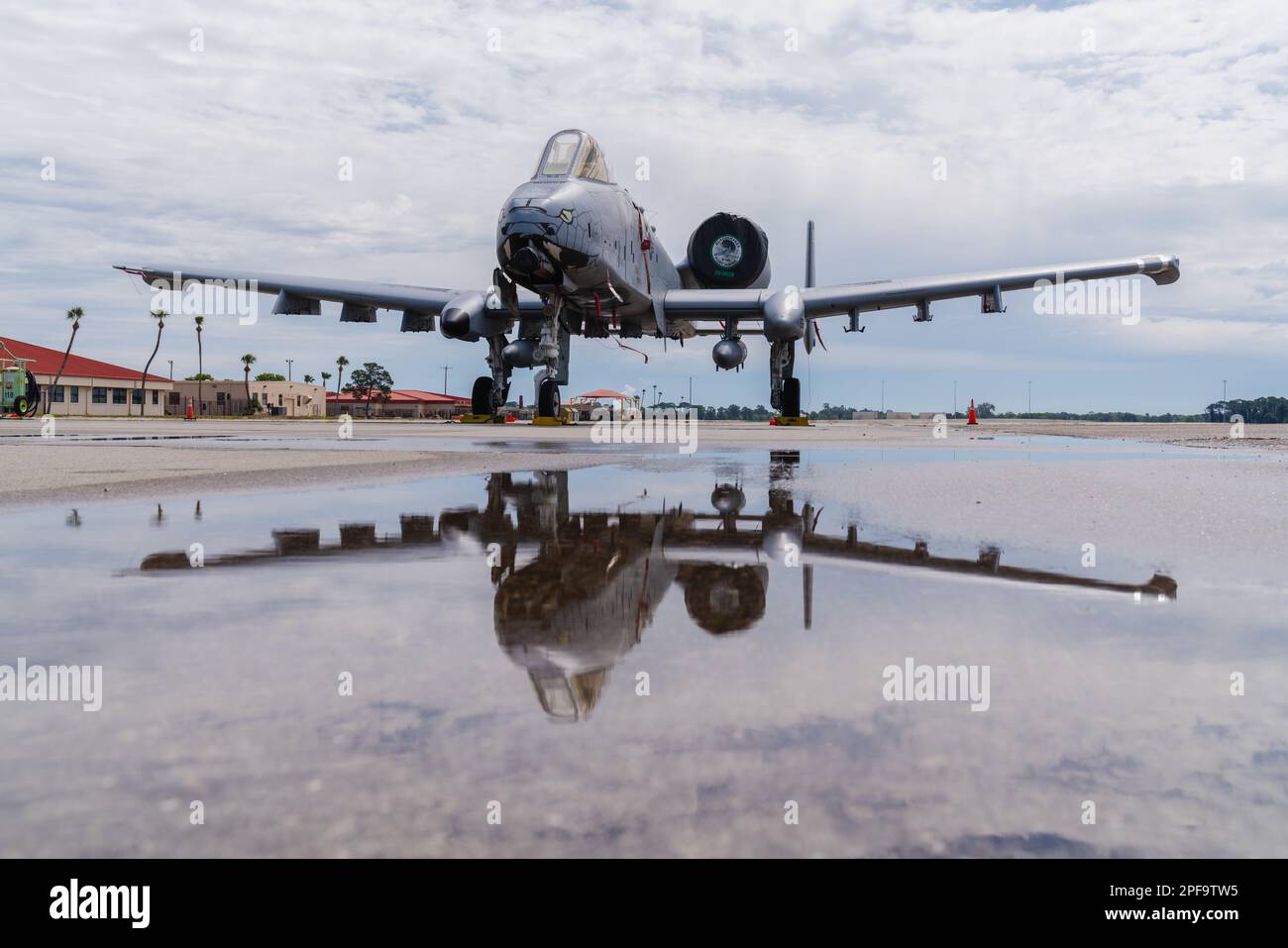 An A-10C Thunderbolt II assigned to the 122nd Fighter Wing, Fort Wayne ...