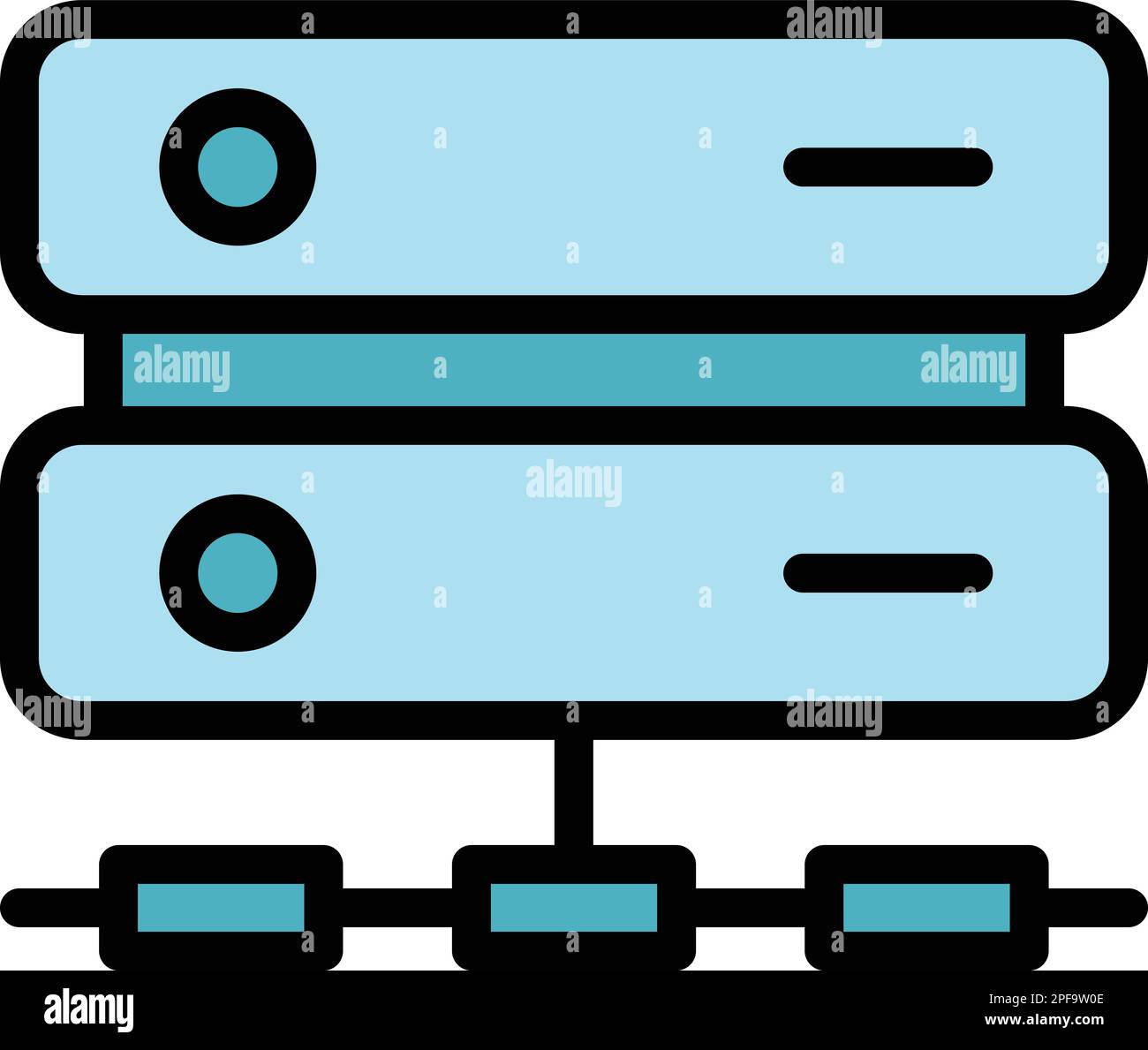 Data recovery icon. Outline Data recovery vector icon for web design ...