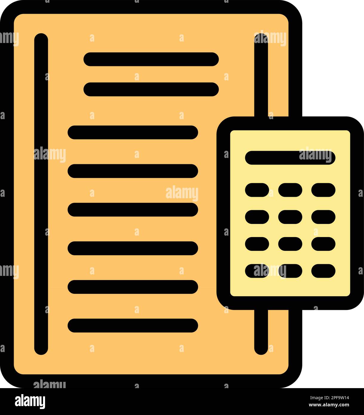 Business statistics icon. Outline business statistics vector icon for ...