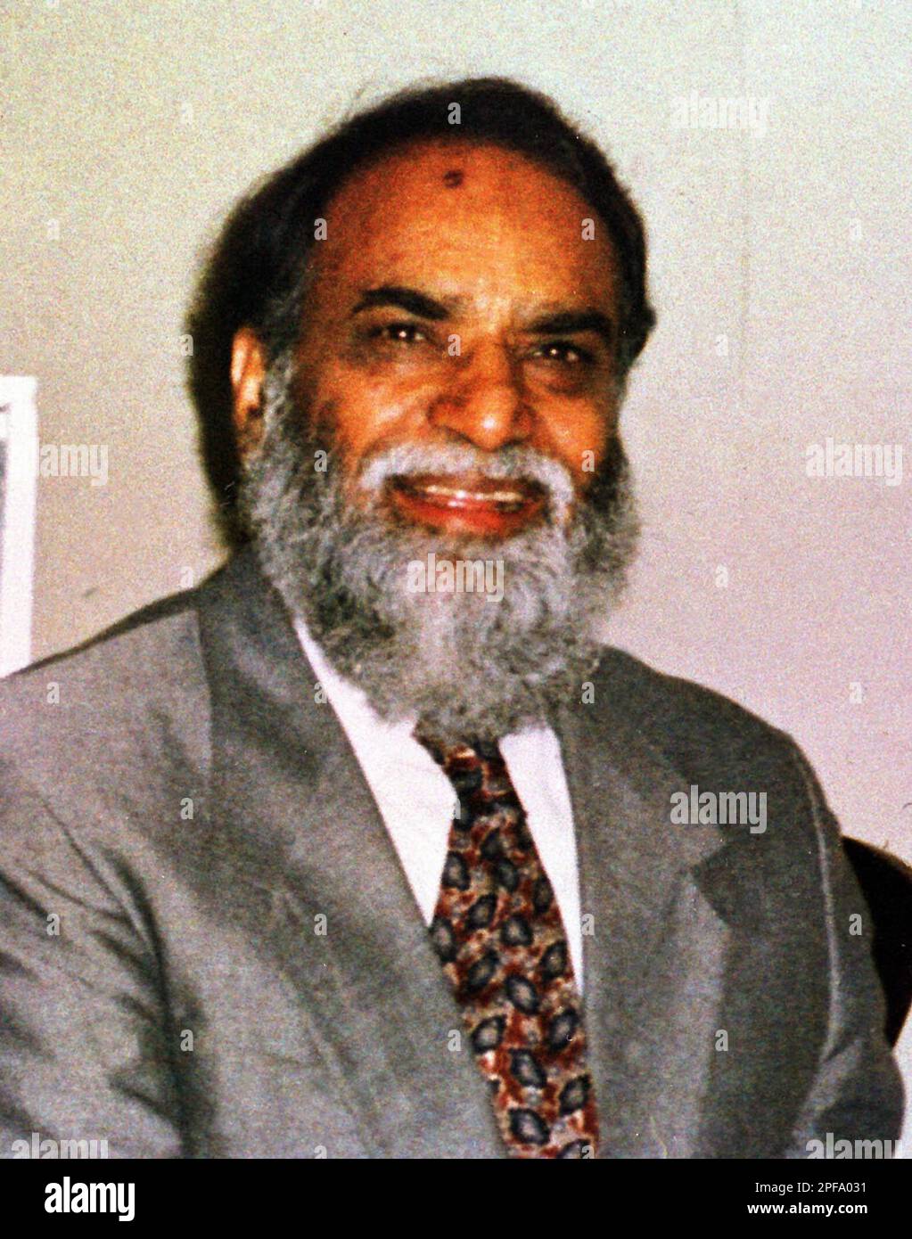 ** FILE **Undated file photo of Sultan Bashiruddin Mahmood, one of ...