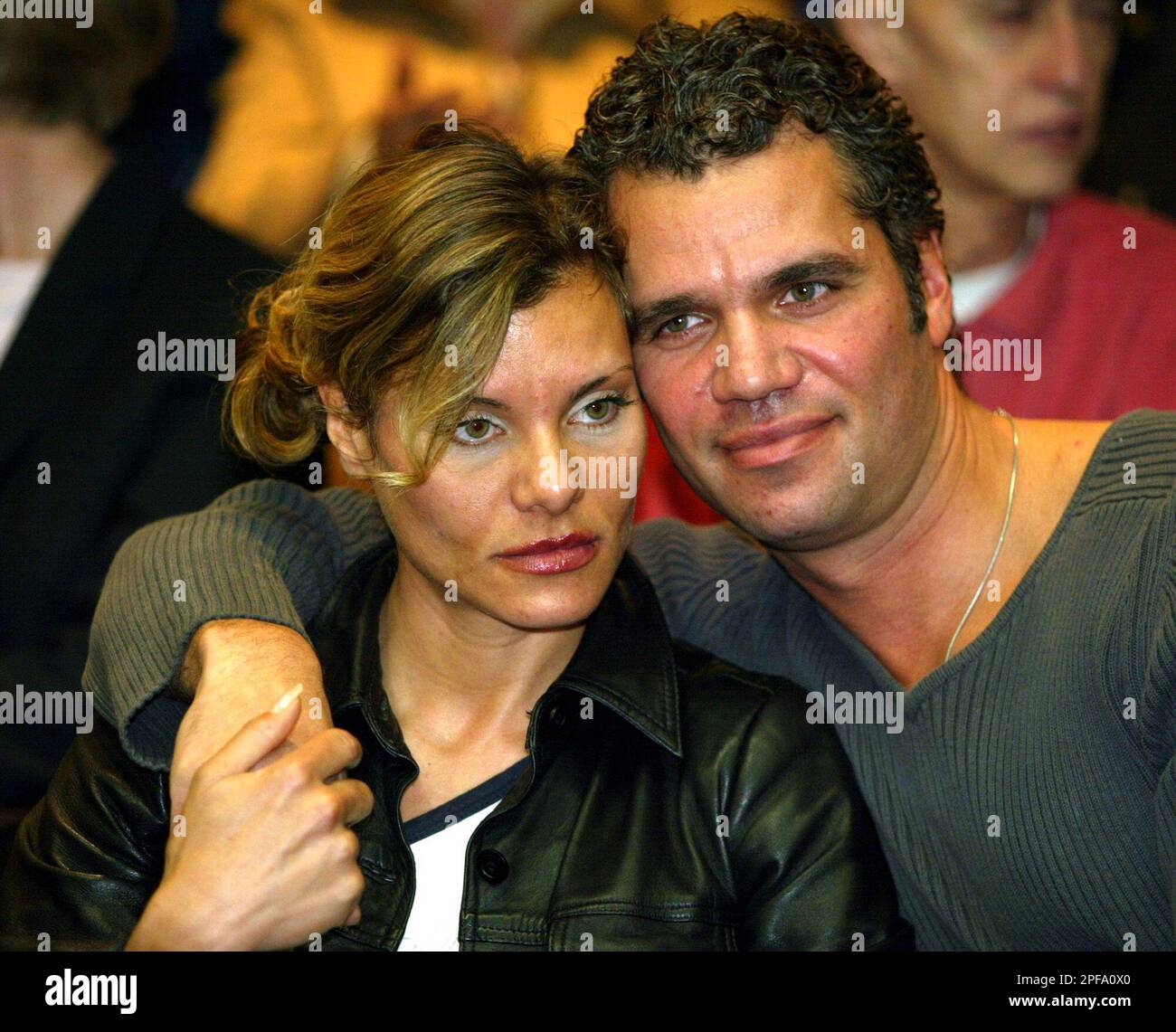 Eva und Dave Kaufmann, Tochter und Sohn des Schauspielers Guenther ...