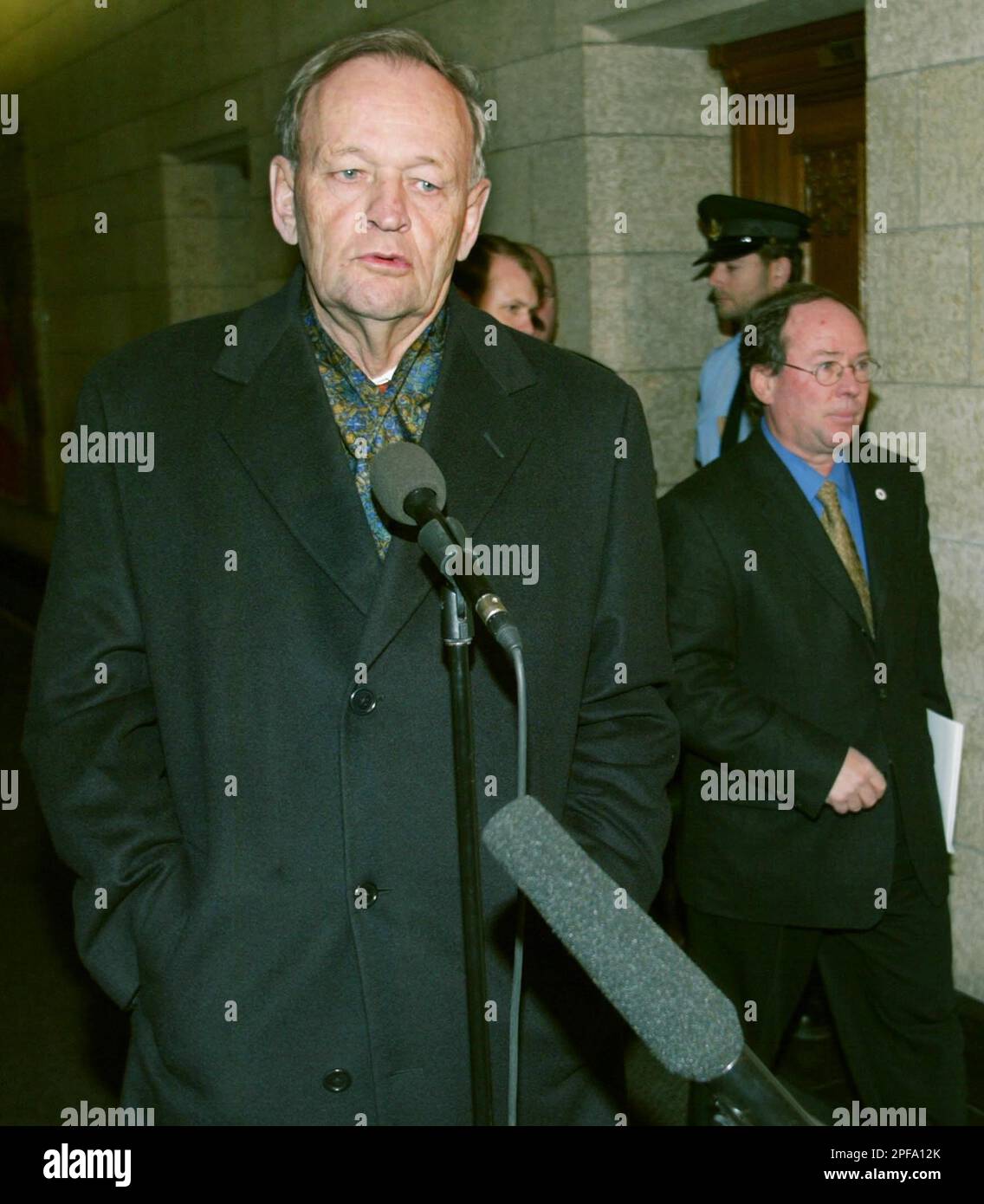 Canadian Prime Minister Jean Chretien's new interim Director of ...