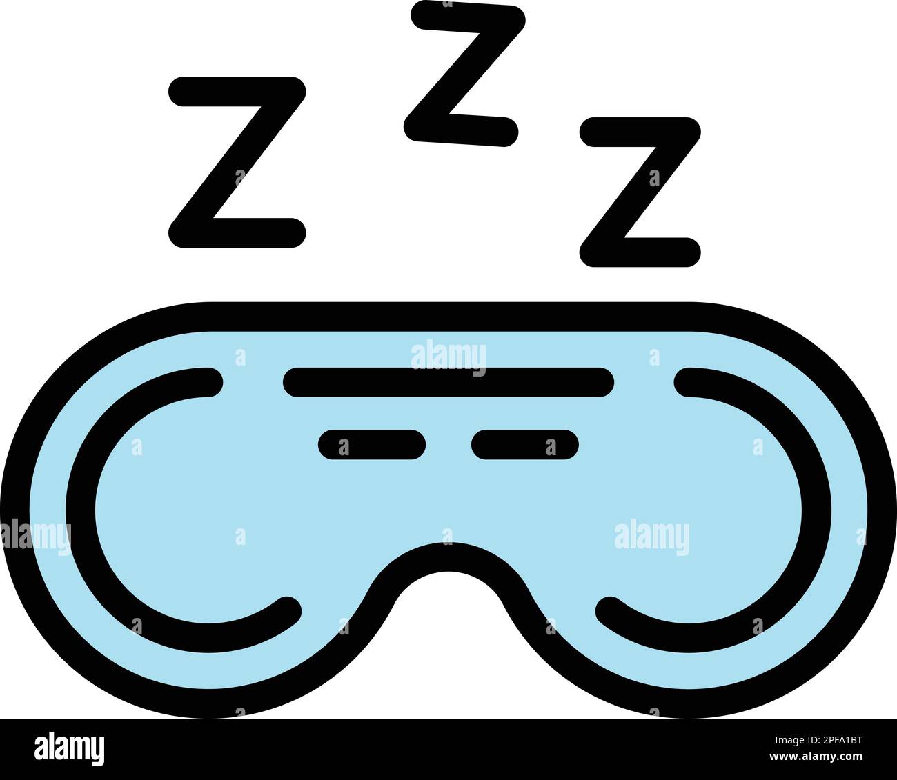 Sleep therapy icon. Outline Sleep therapy vector icon for web design ...