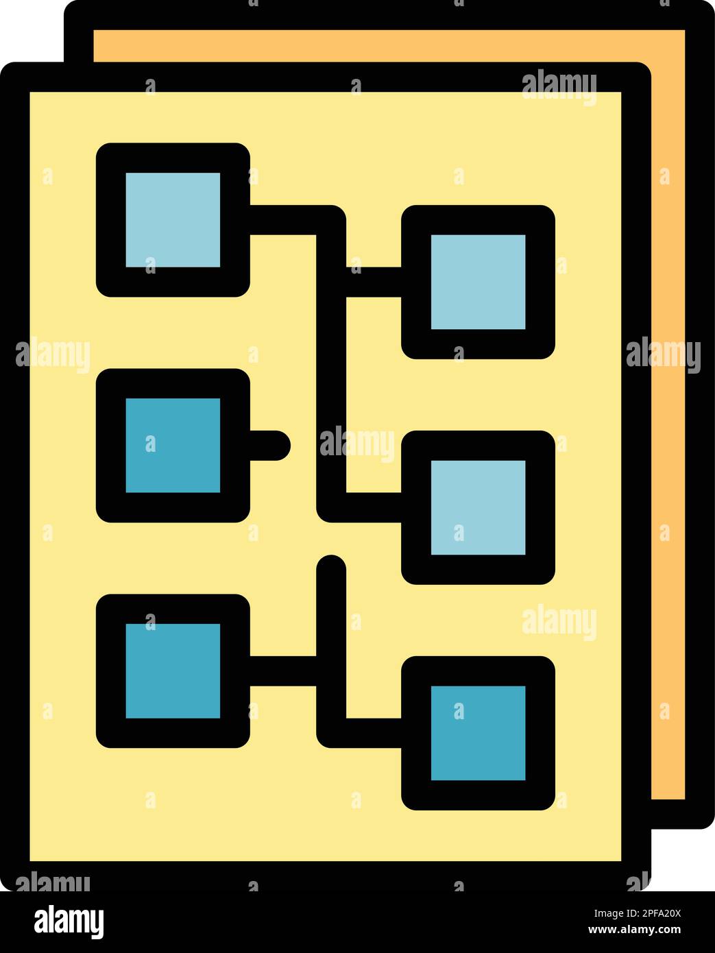 Technical algorithm icon. Outline technical algorithm vector icon for ... Technical algorithm icon. Outline technical algorithm vector icon for ...