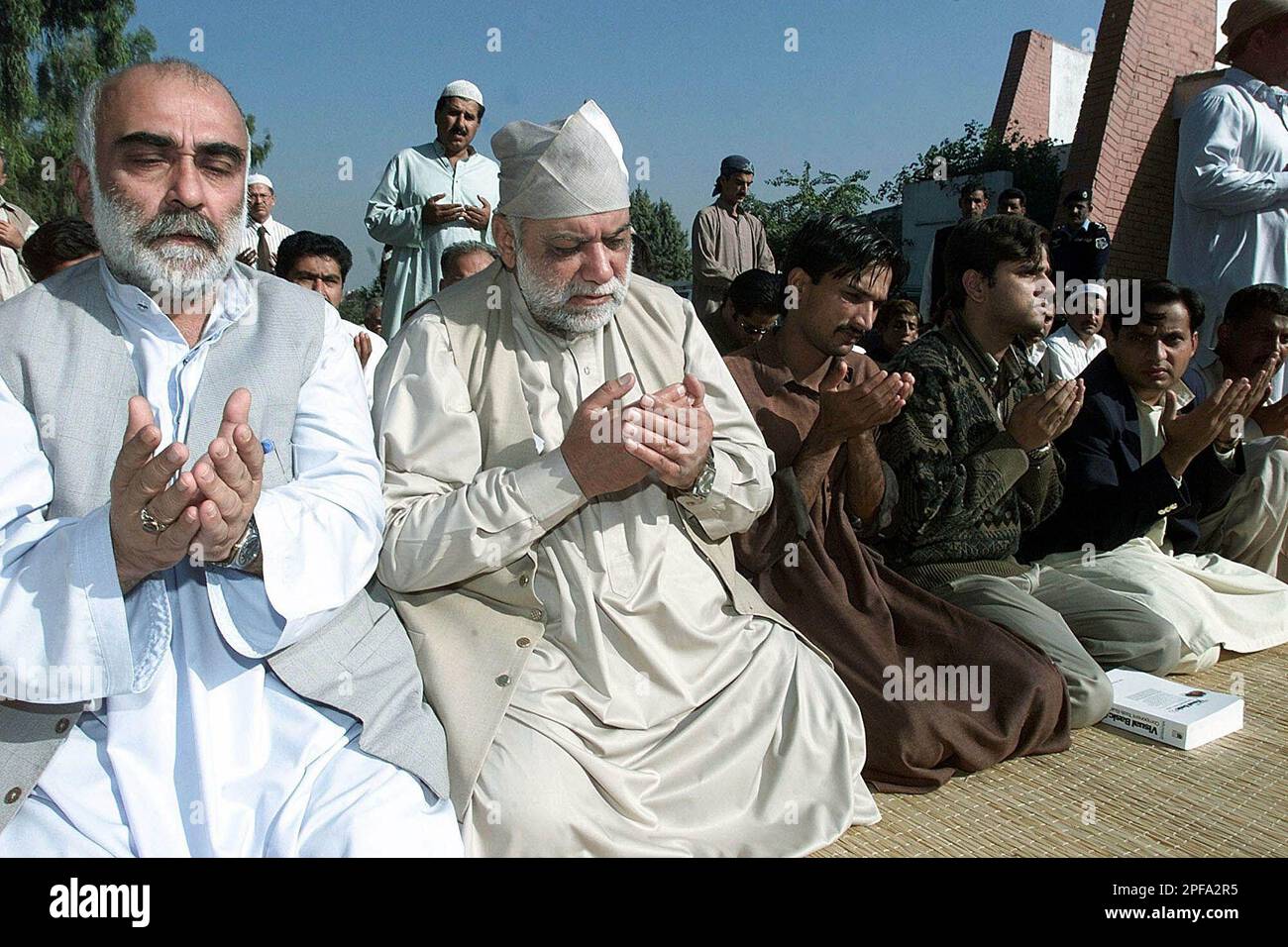 Zafarullah Khan Jamali, second from left, newly designated prime ...