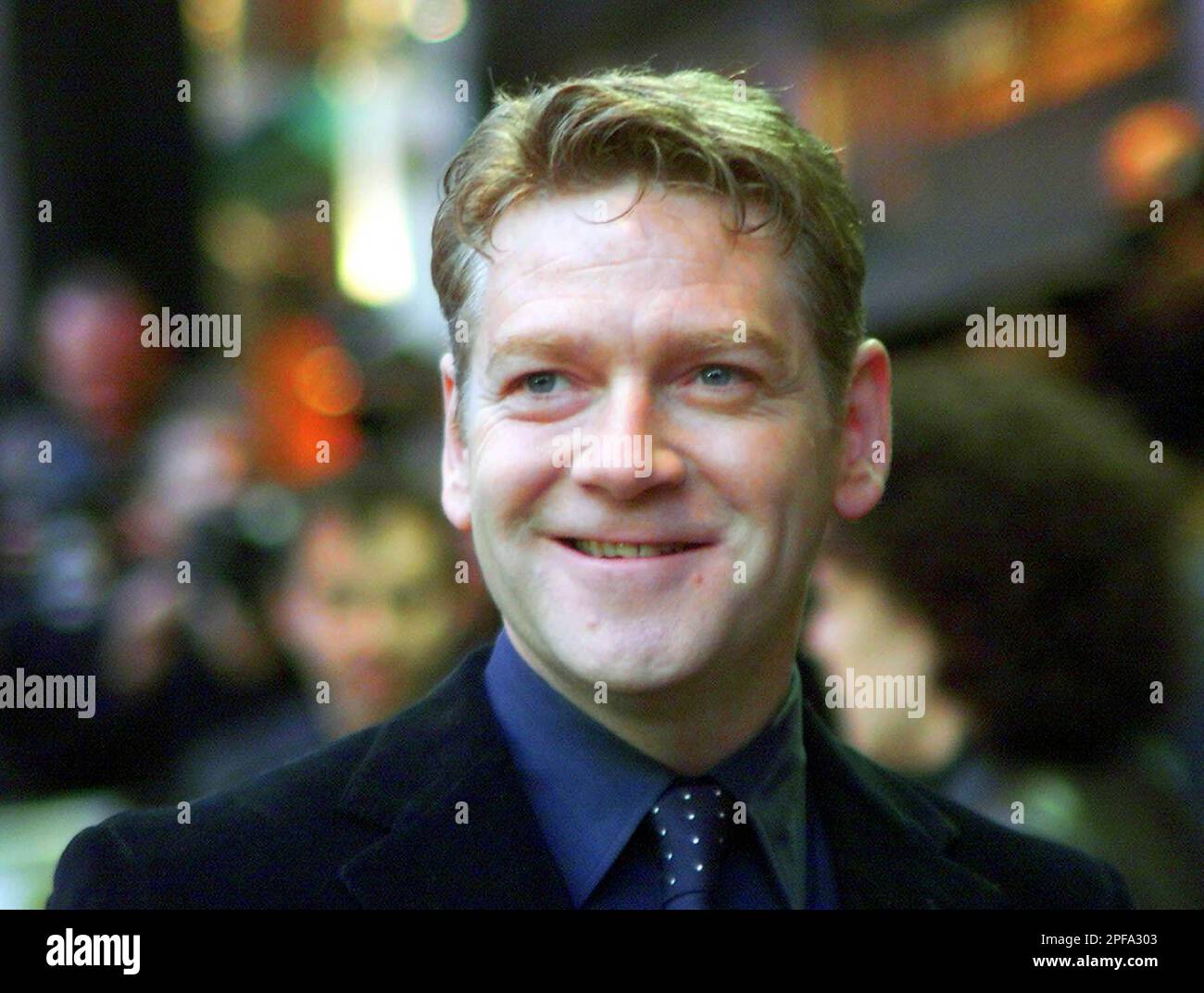 British actor Kenneth Branagh, arrives at the world premiere of the ...