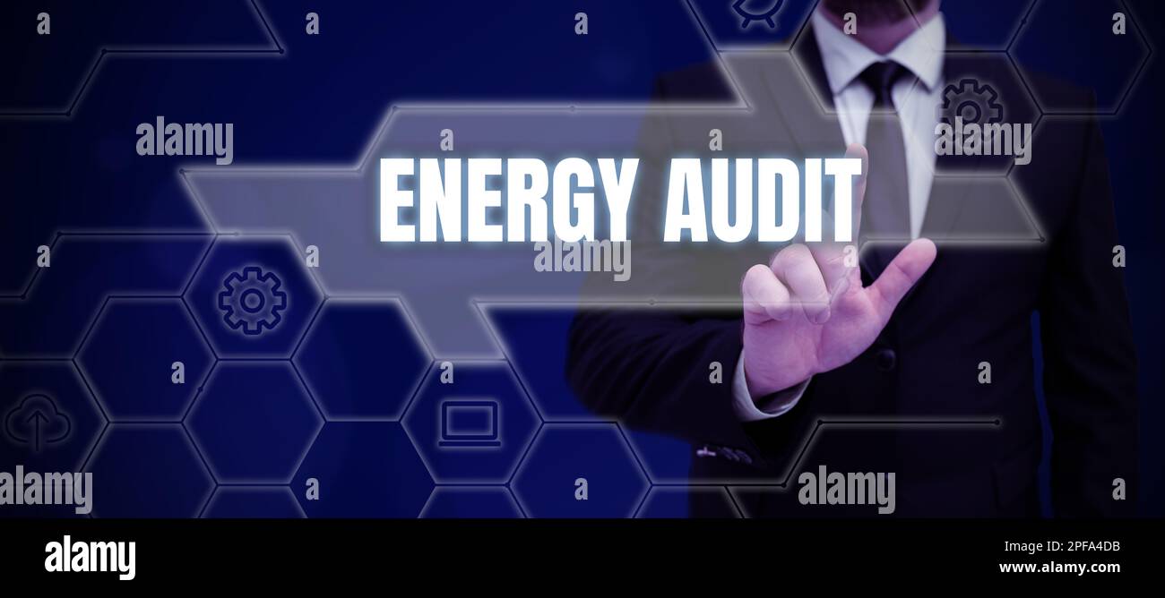 Writing displaying text Energy Audit. Business concept assessment of ... Writing displaying text Energy Audit. Business concept assessment of ...