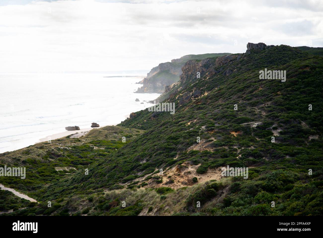 Salmon Beach in D'Entrecasteaux National Park - Australia Stock Photo ...