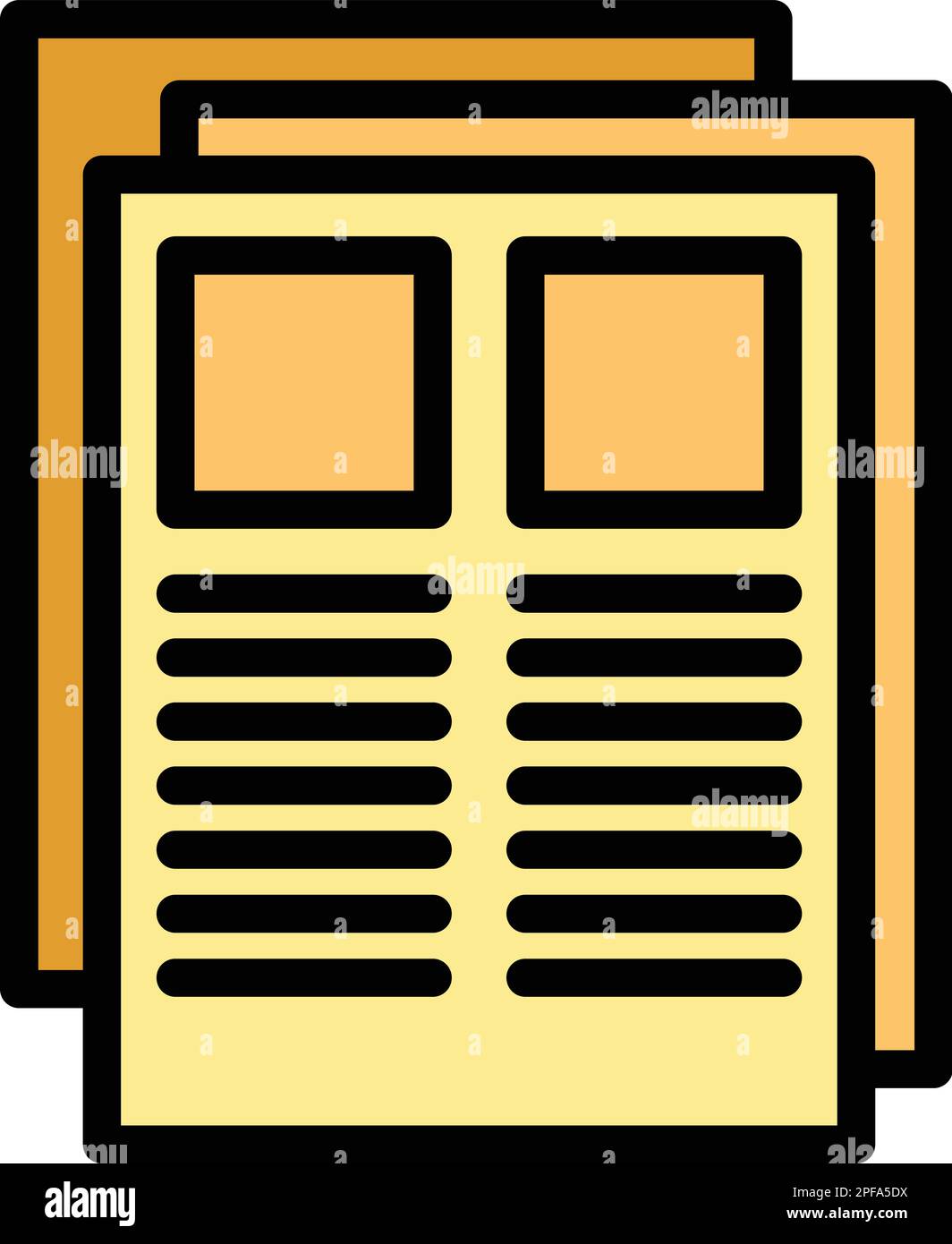 Engineering information icon. Outline engineering information vector ...