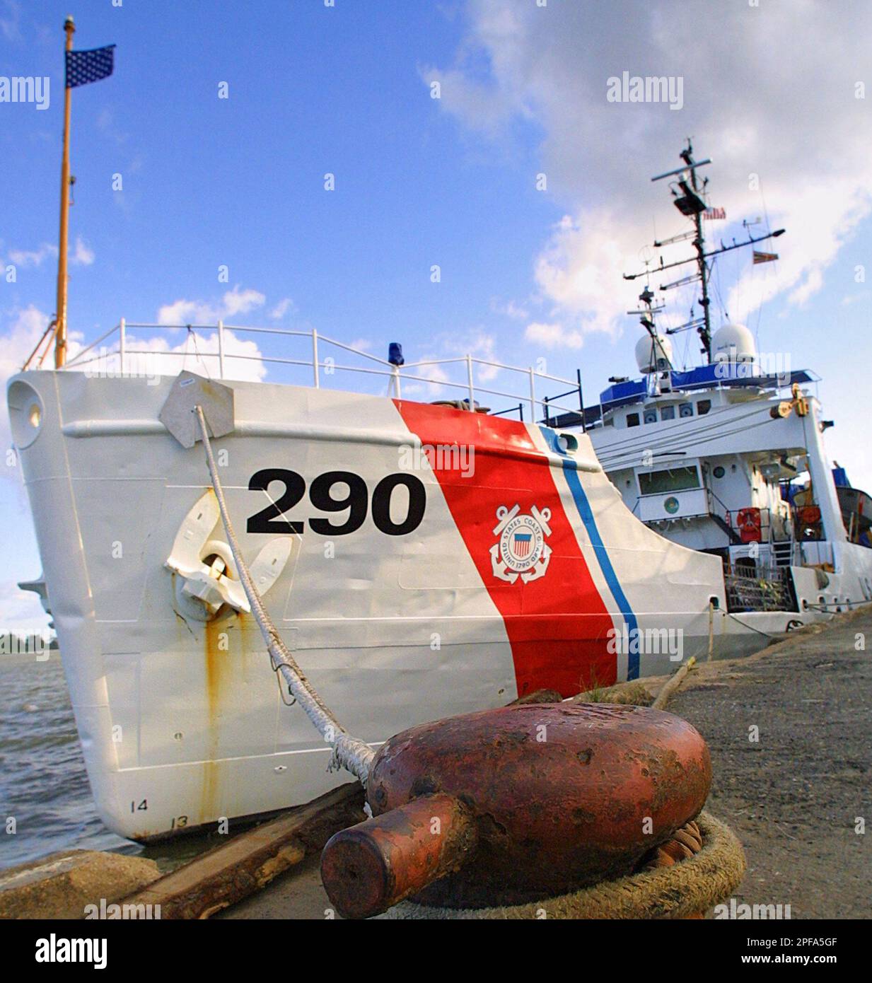 The U.S. Gentian is seen in Paramaribo, Suriname, on Wednesday Nov. 13 ...