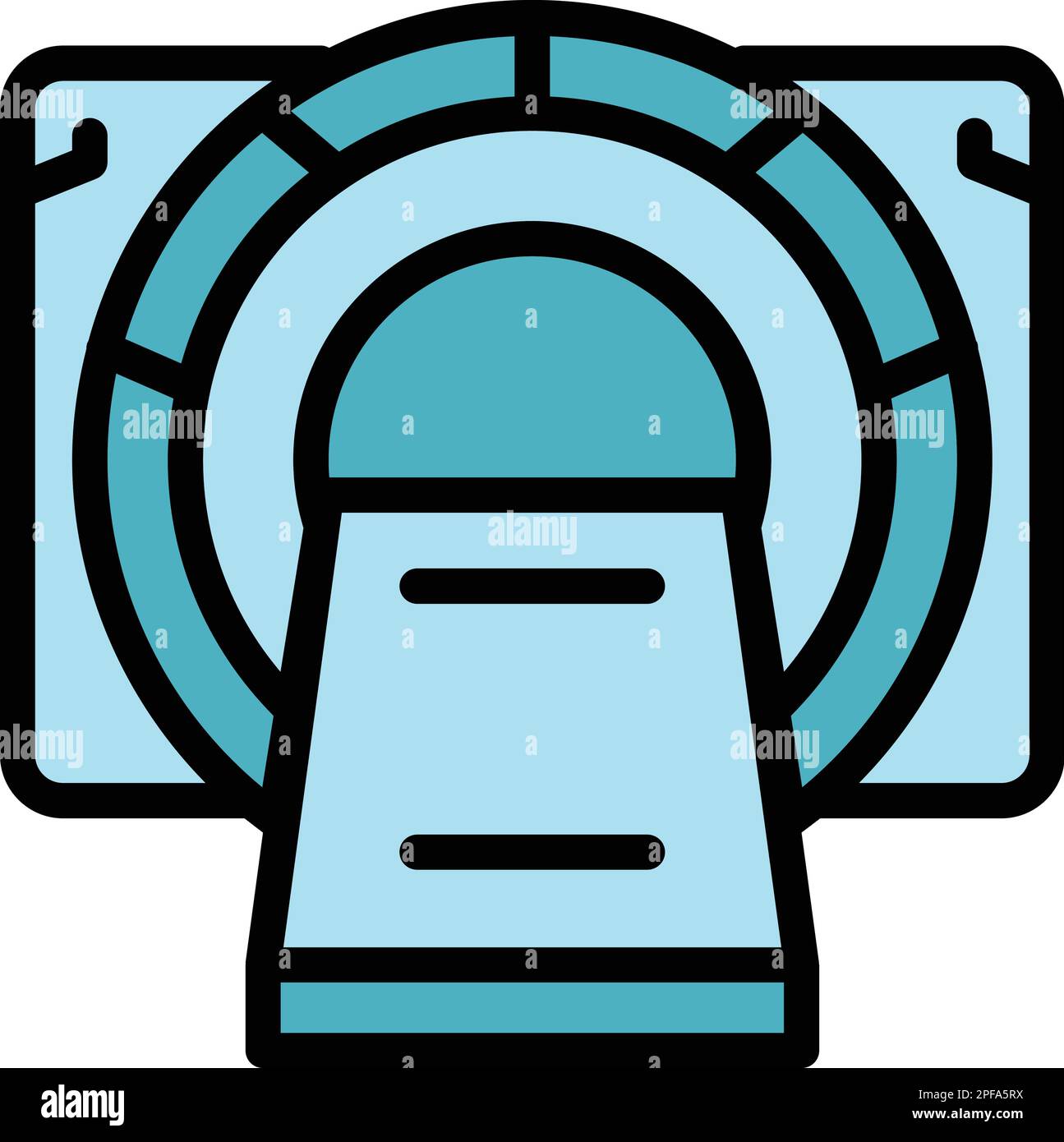 Mrt equipment icon. Outline Mrt equipment vector icon for web design ...