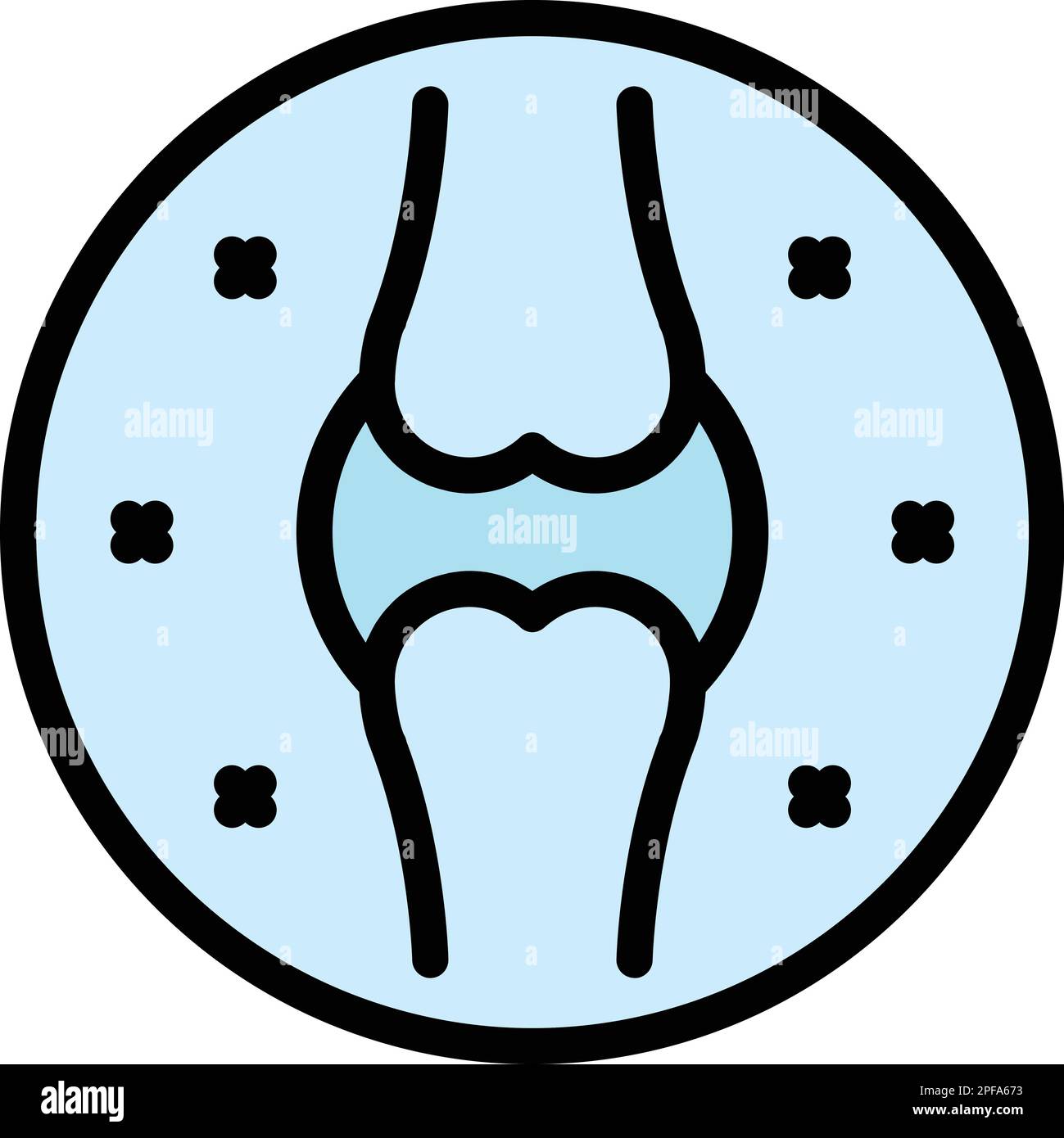 Osteoporosis icon. Outline Osteoporosis vector icon for web design isolated on white background ...