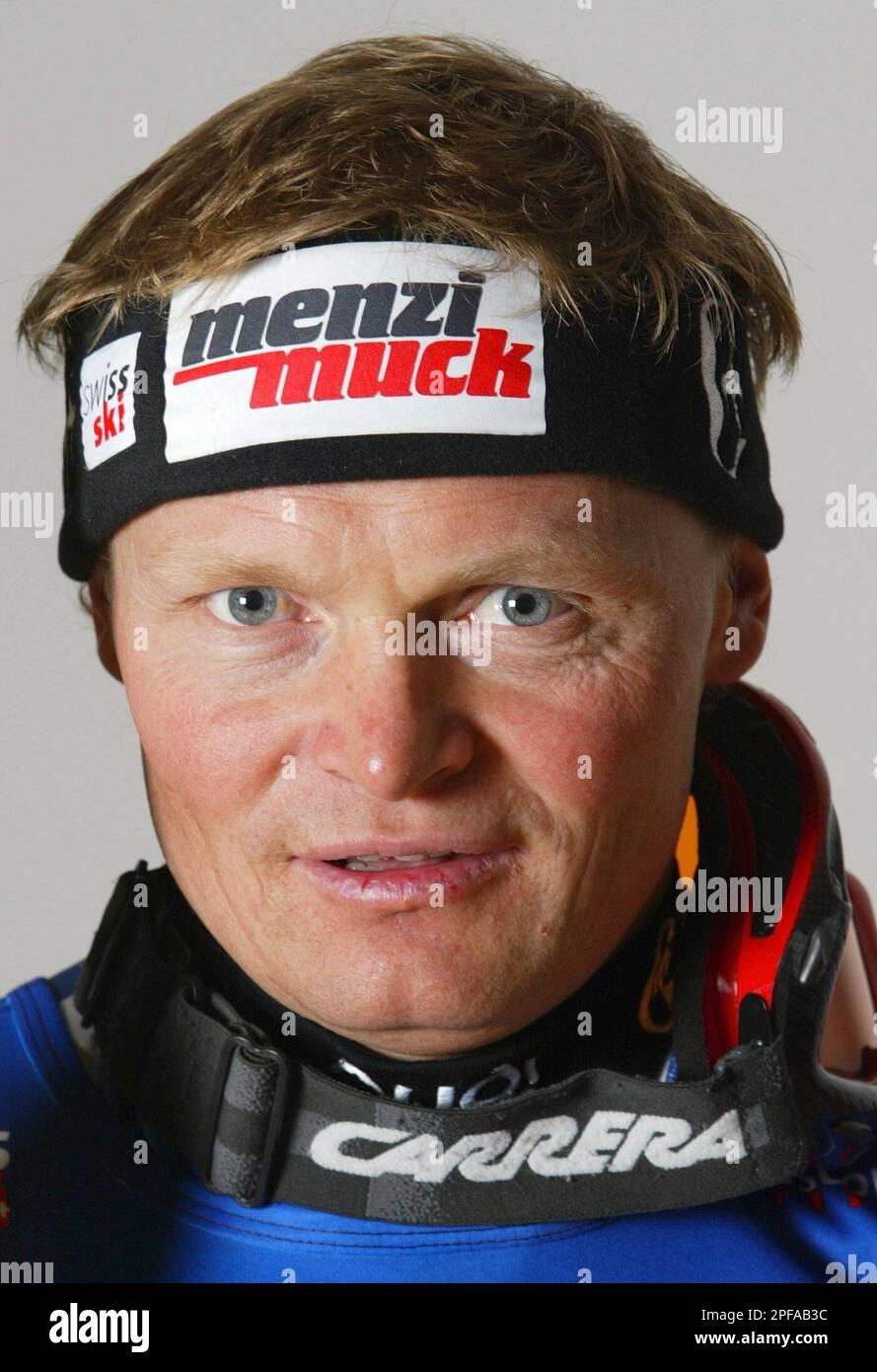 ** ARCHIV ** Der Schweizer Skirennfahrer Paul Accola, aufgenommen am 2 ...