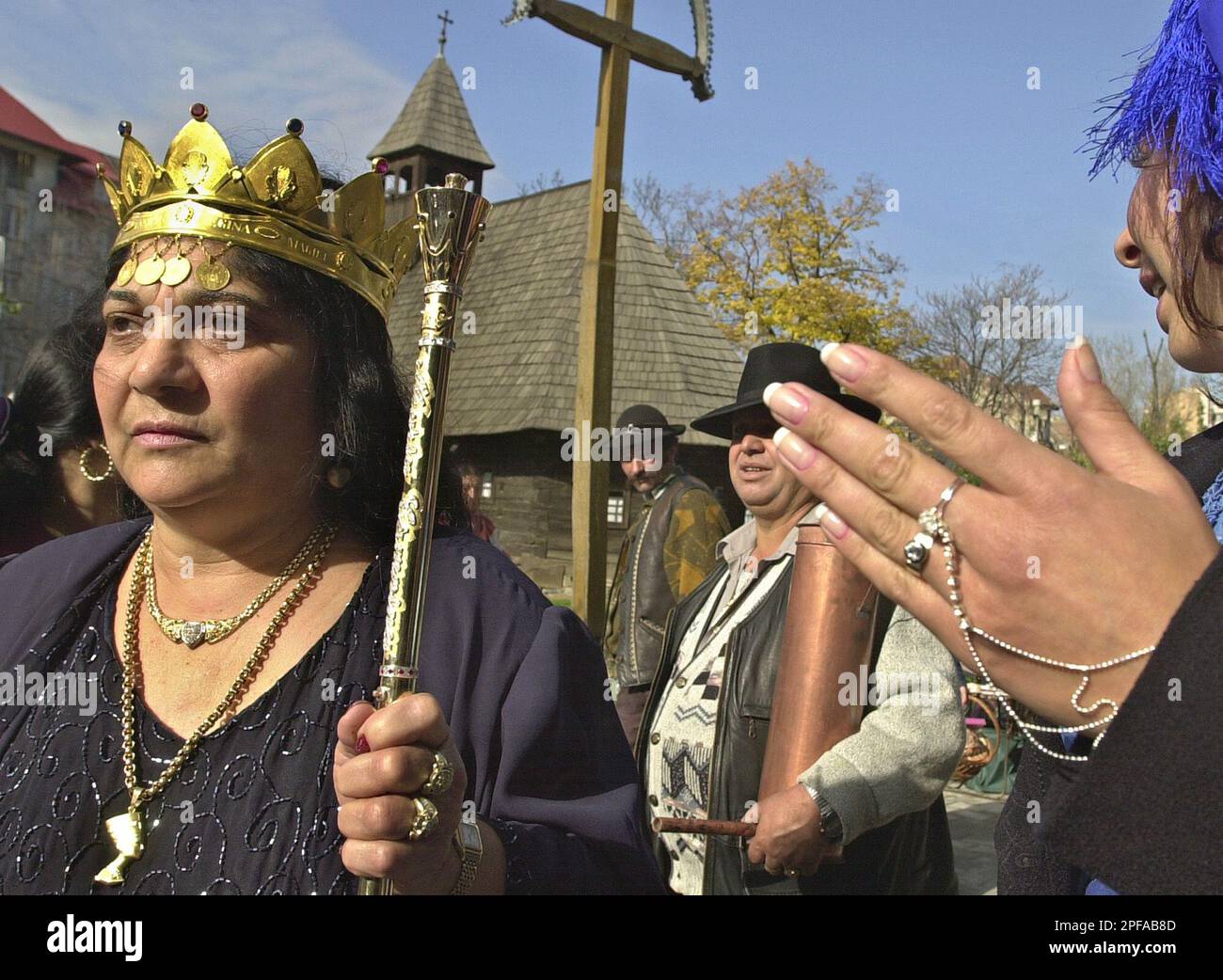 Maria Cimpina, who calls herself a Romanian Gypsy Queen of white magic ...