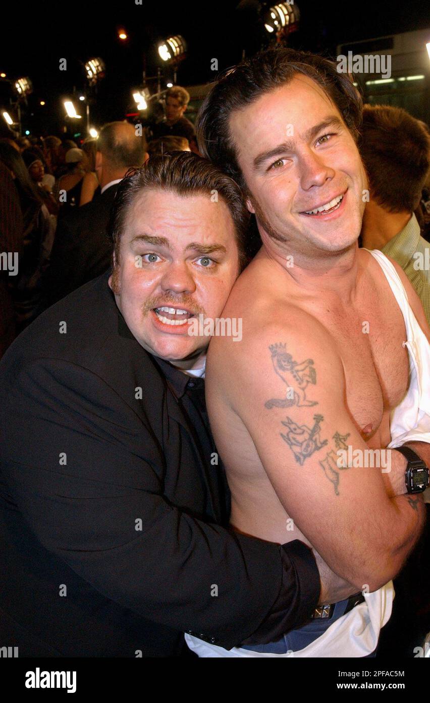 Preston Lacy, left, and Chris Pontius, right, co-stars of "Jackass: The ...