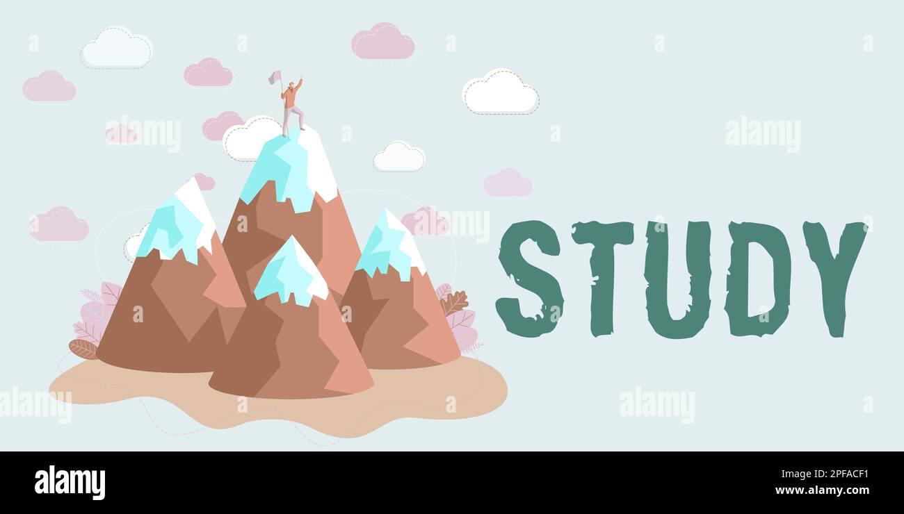 Inspiration showing sign Study. Word Written on devotion of time and ...