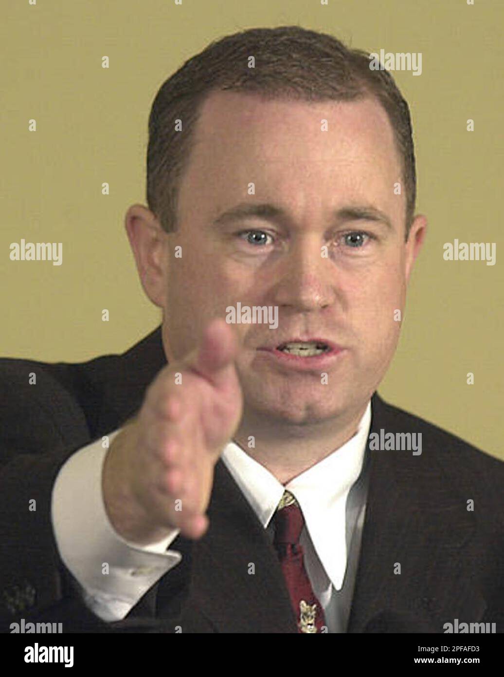 ** FILE ** Tom Herrion shown in this April 9, 2002, file photo ...