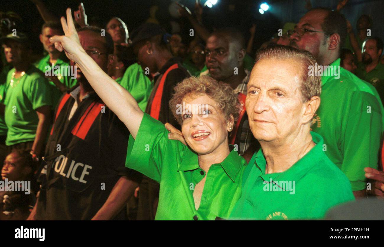 Carla And Edward Seaga