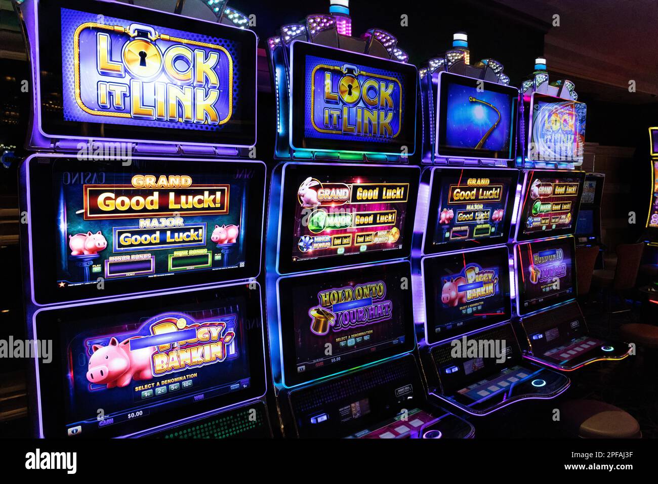 High roller las vegas interior hi-res stock photography and images - Alamy